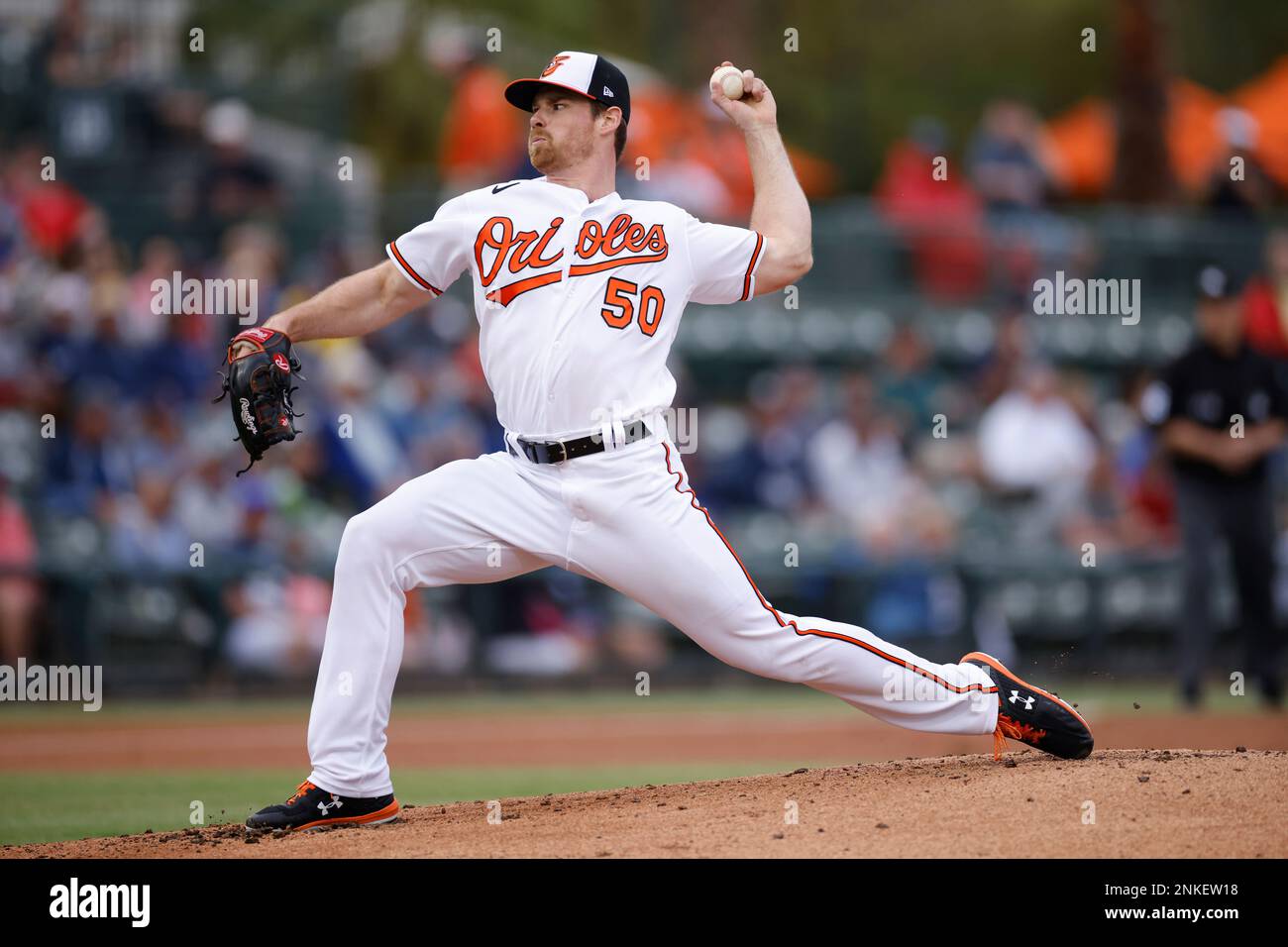 SARASOTA, FL - MARCH 24: Baltimore Orioles starting pitcher Bruce ...