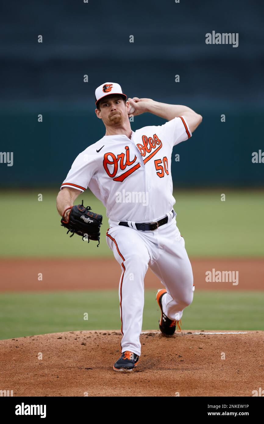 SARASOTA, FL - MARCH 24: Baltimore Orioles starting pitcher Bruce ...