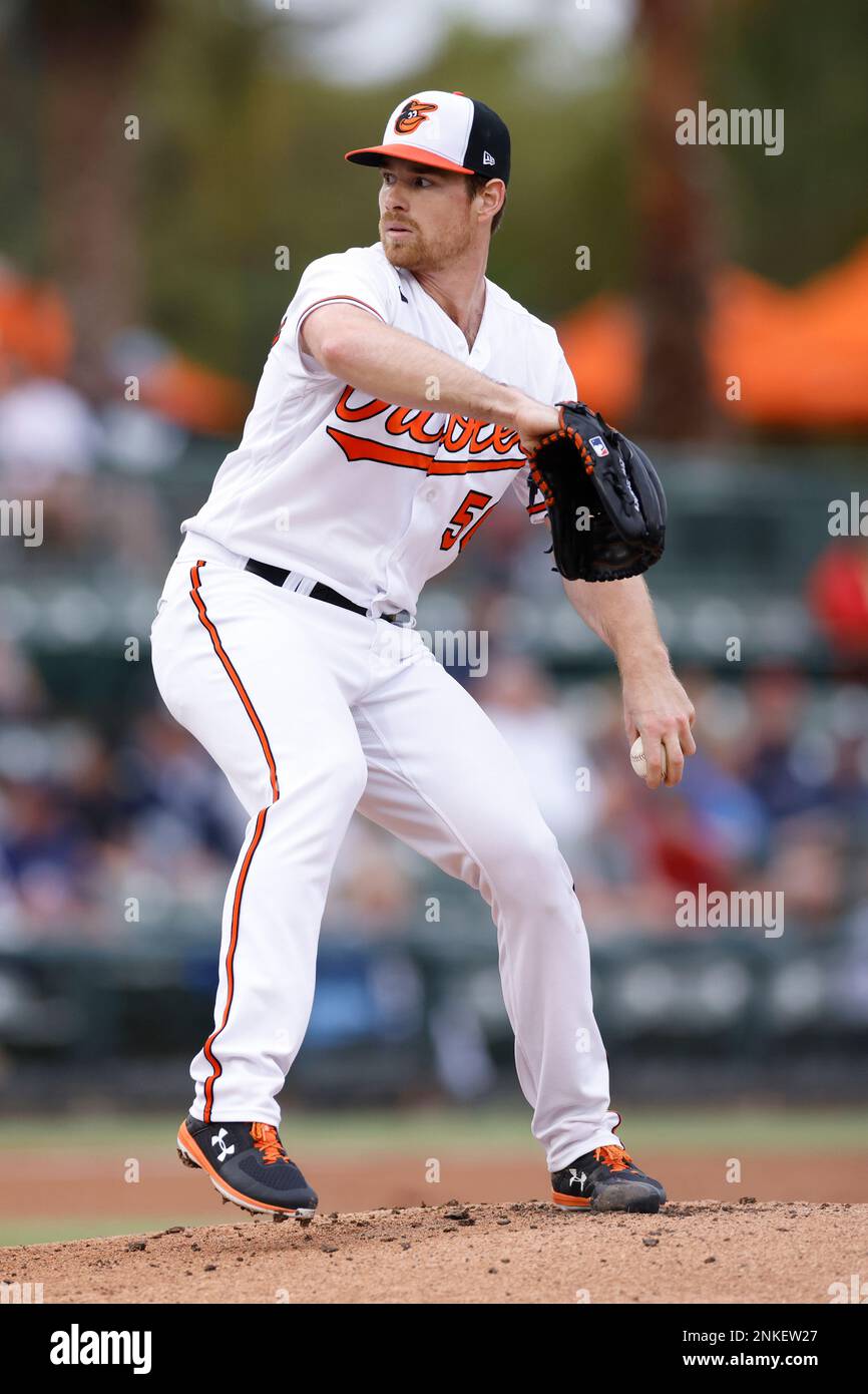 SARASOTA, FL - MARCH 24: Baltimore Orioles starting pitcher Bruce ...