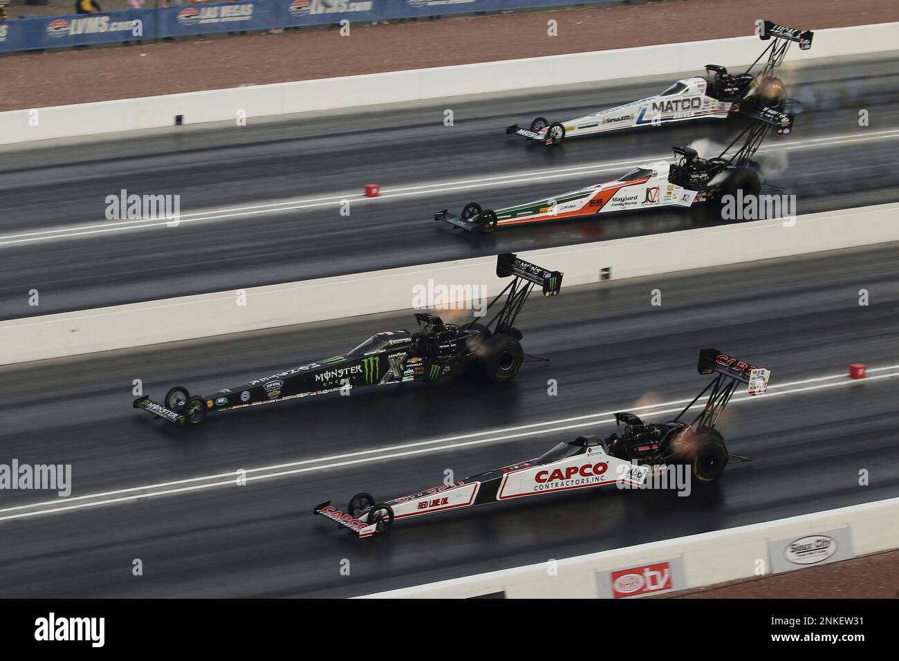 LAS VEGAS, NV - APRIL 03: Brittany Force (2 TF) Monster Energy NHRA Top ...