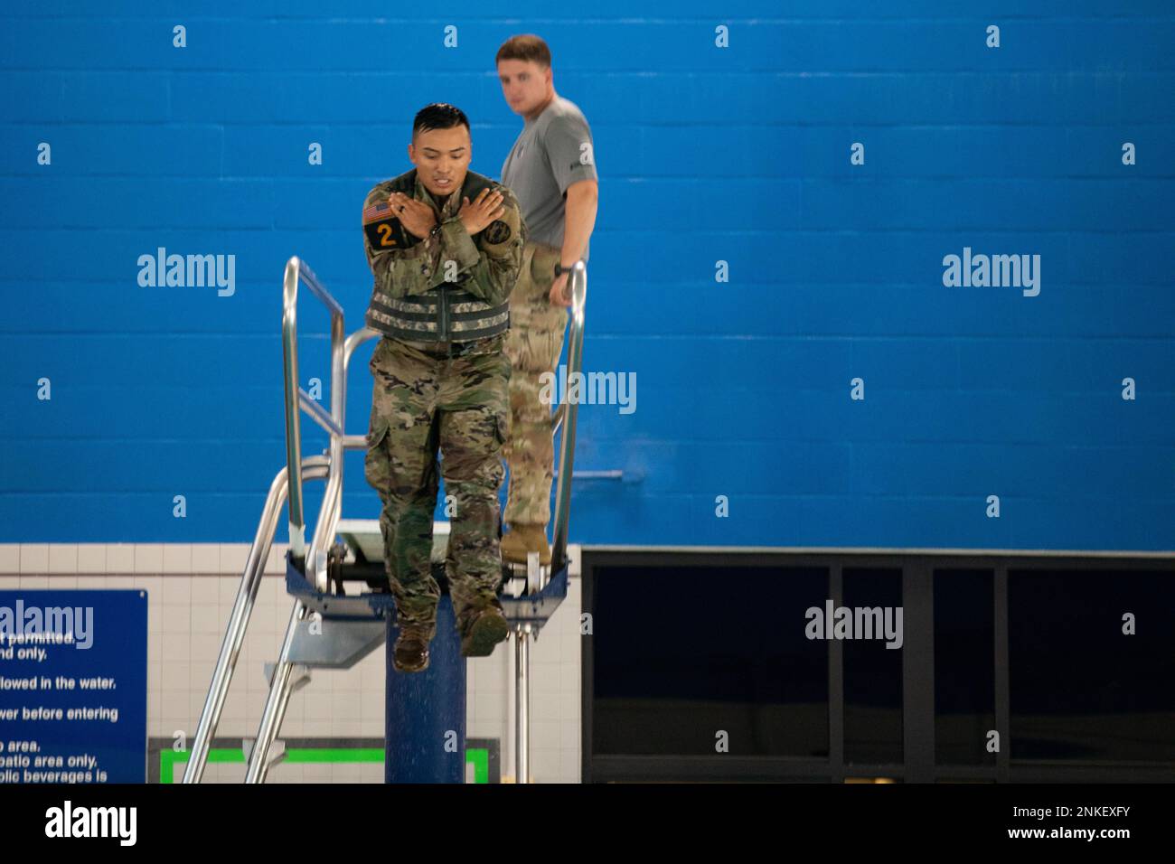 U.S. Army Staff Sgt. Nathan Villarreal, a military policeman assigned to 89th Military Police ...