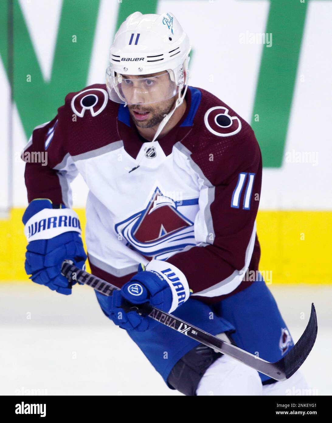 NHL profile photo on Colorado Avalanche player Andrew Cogliano at a ...