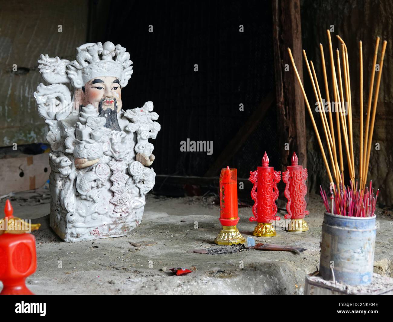 YICHANG, CHINA - FEBRUARY 23, 2023 - Huzi Rock Buddha Group in Yichang ...