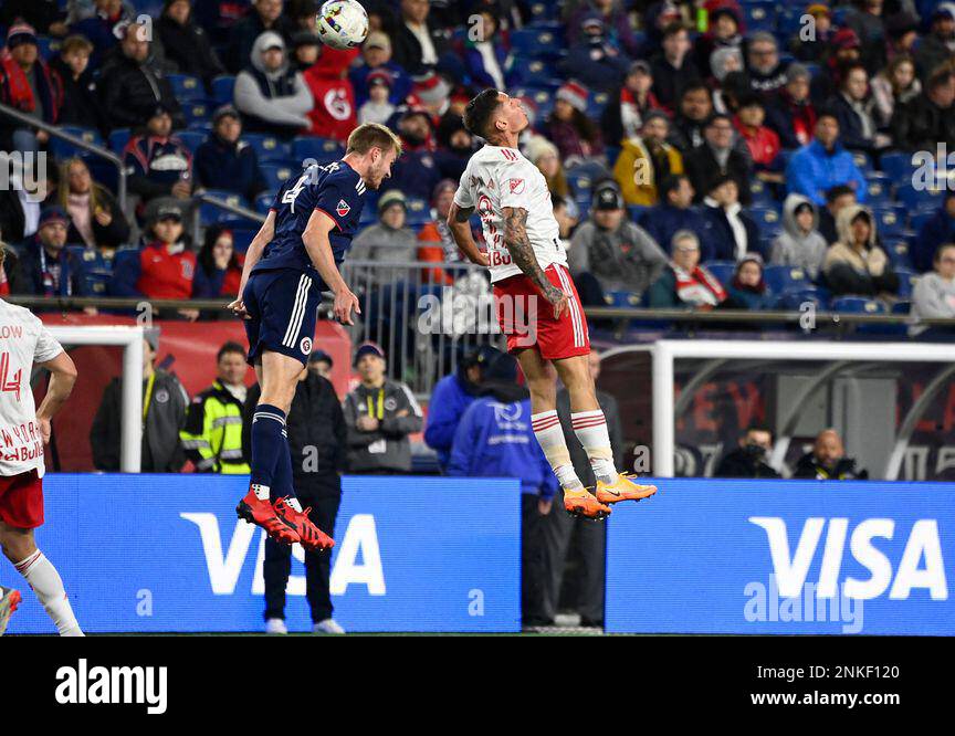April 2, 2022: New England Revolution defender Henry Kessler (4) and ...