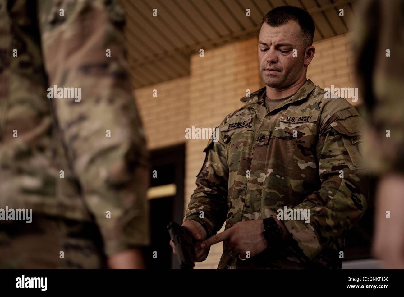 FORT HOOD, Texas - Staff Sgt. Bryan Parnes, the Squad Leader for 7th ...