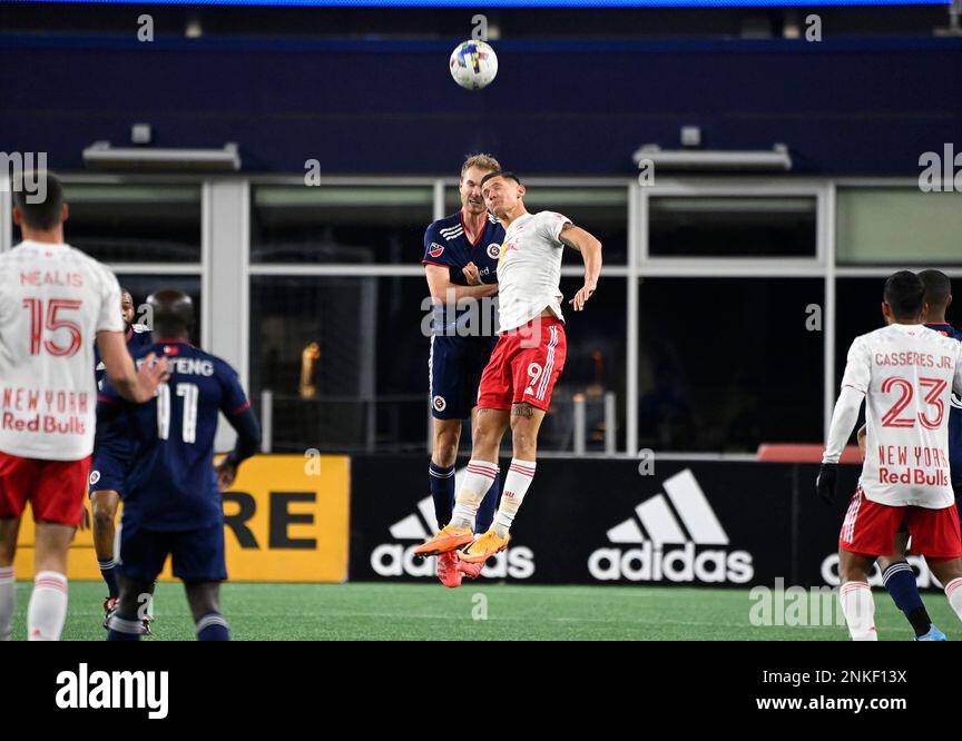 April 2, 2022: New England Revolution defender Henry Kessler (4) and ...