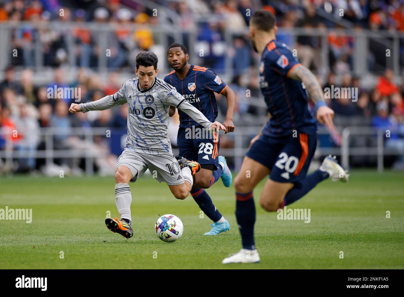 CINCINNATI, OH - APRIL 02: CF Montréal midfielder Joaquín Torres (10 ...