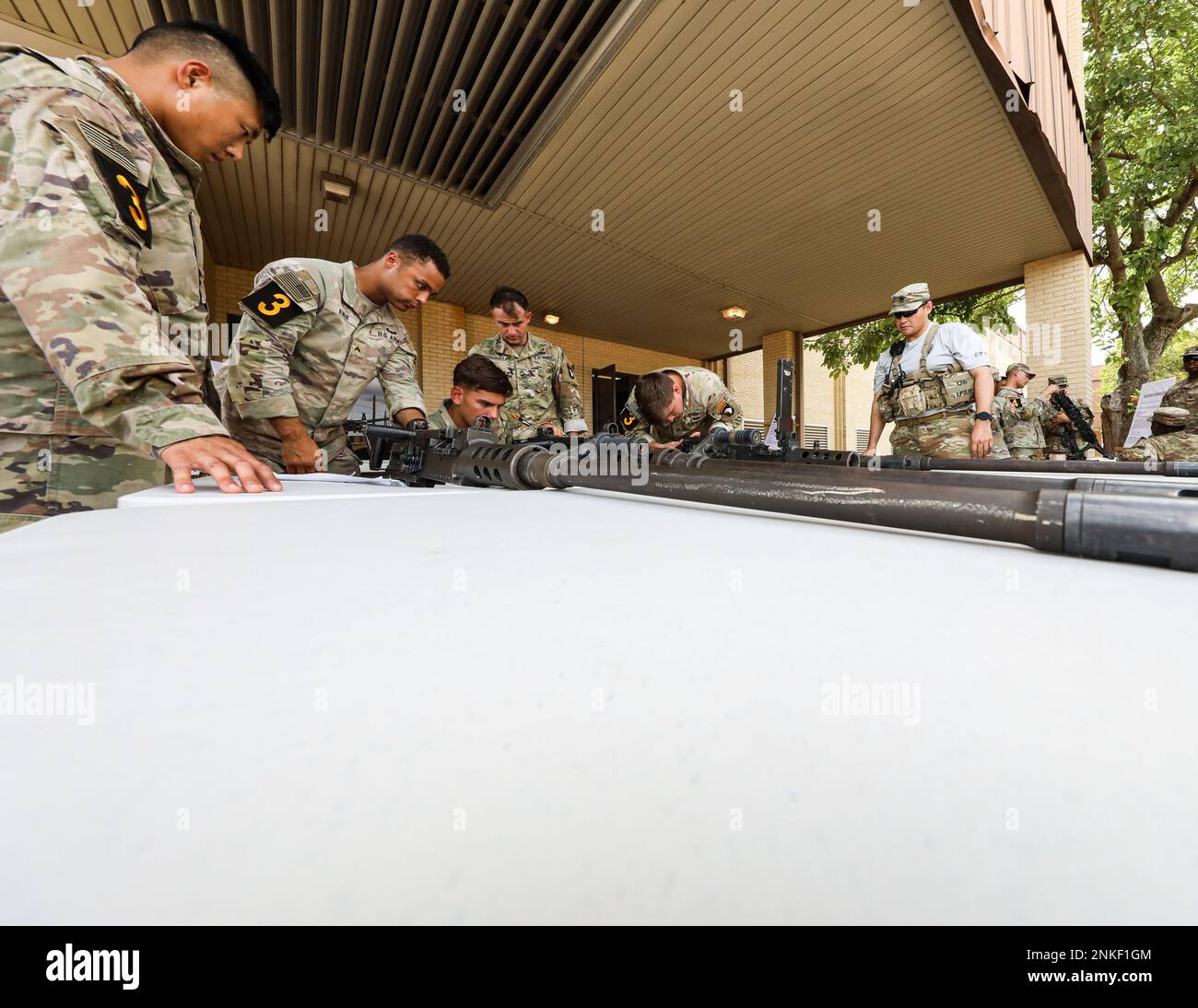 U.S. Army Soldiers representing the 3rd squadron Red Platoon assigned ...