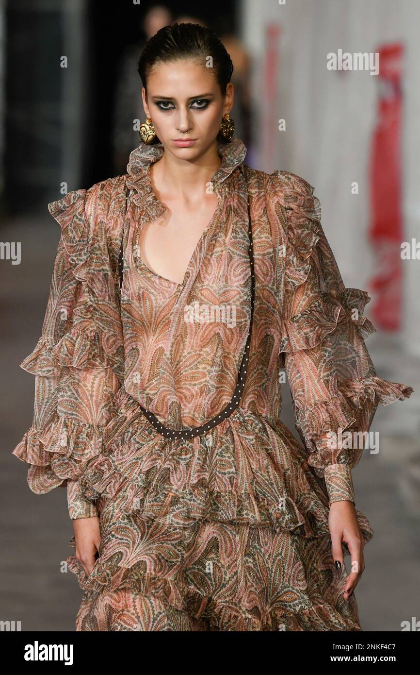 Milan, Italien. 22nd Feb, 2023. ETRO Fall-Winter 2023-2024 Runway ...
