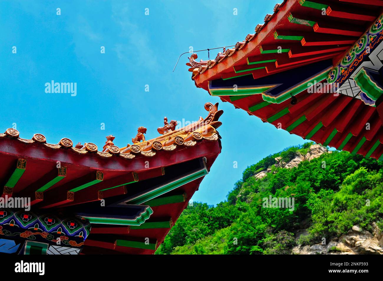 Chinese traditional style of architecture Stock Photo - Alamy