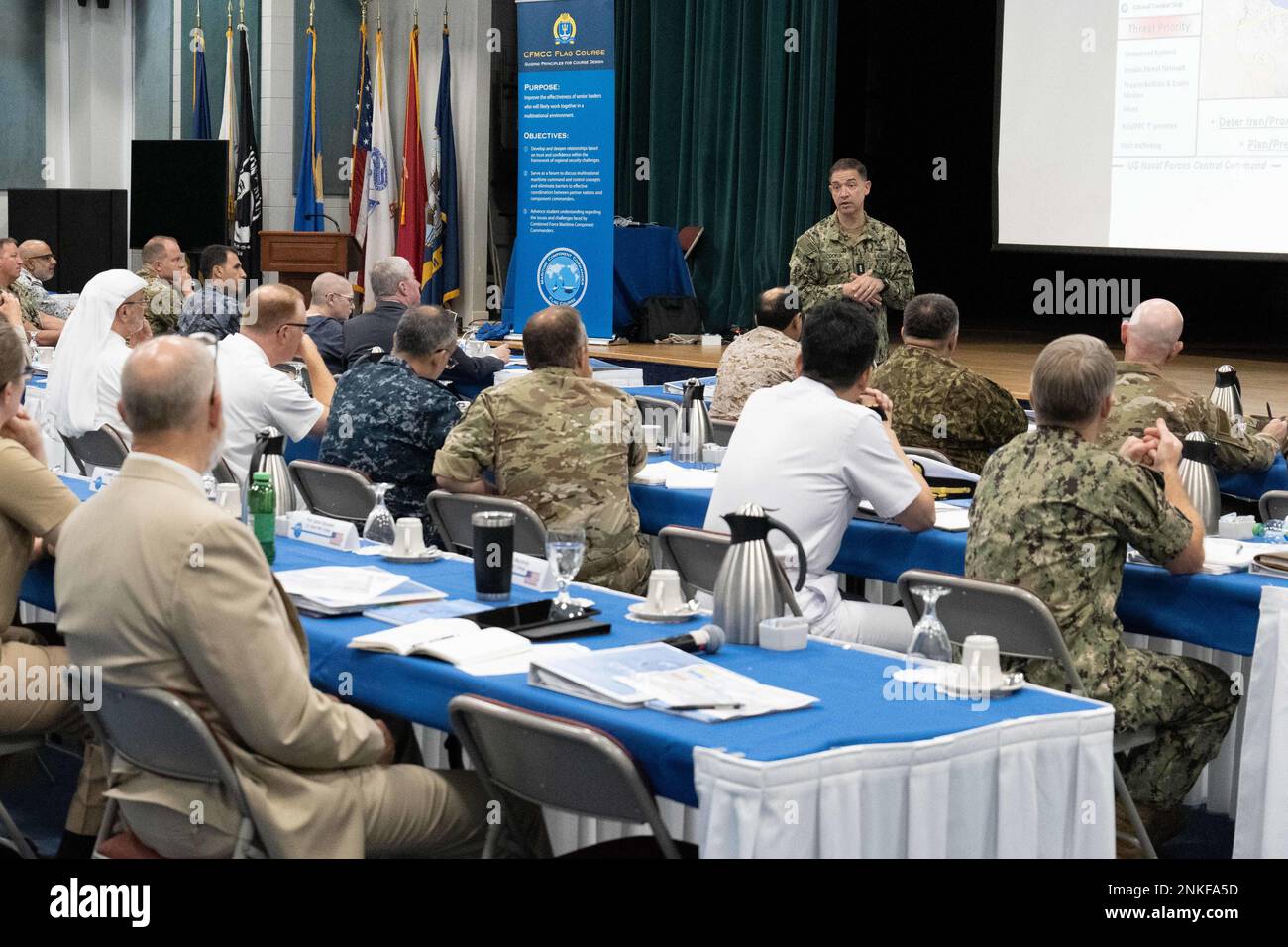 220814 -N-ZA692-1400 MANAMA, Bahrain (Aug. 14, 2022) Vice Adm. Brad ...