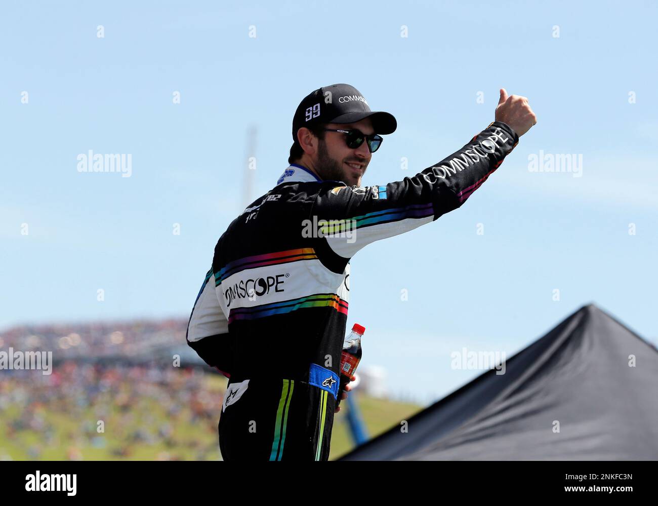 AUSTIN, TX - MARCH 27: Daniel Suarez (#99 TrackHouse Racing CommScope ...