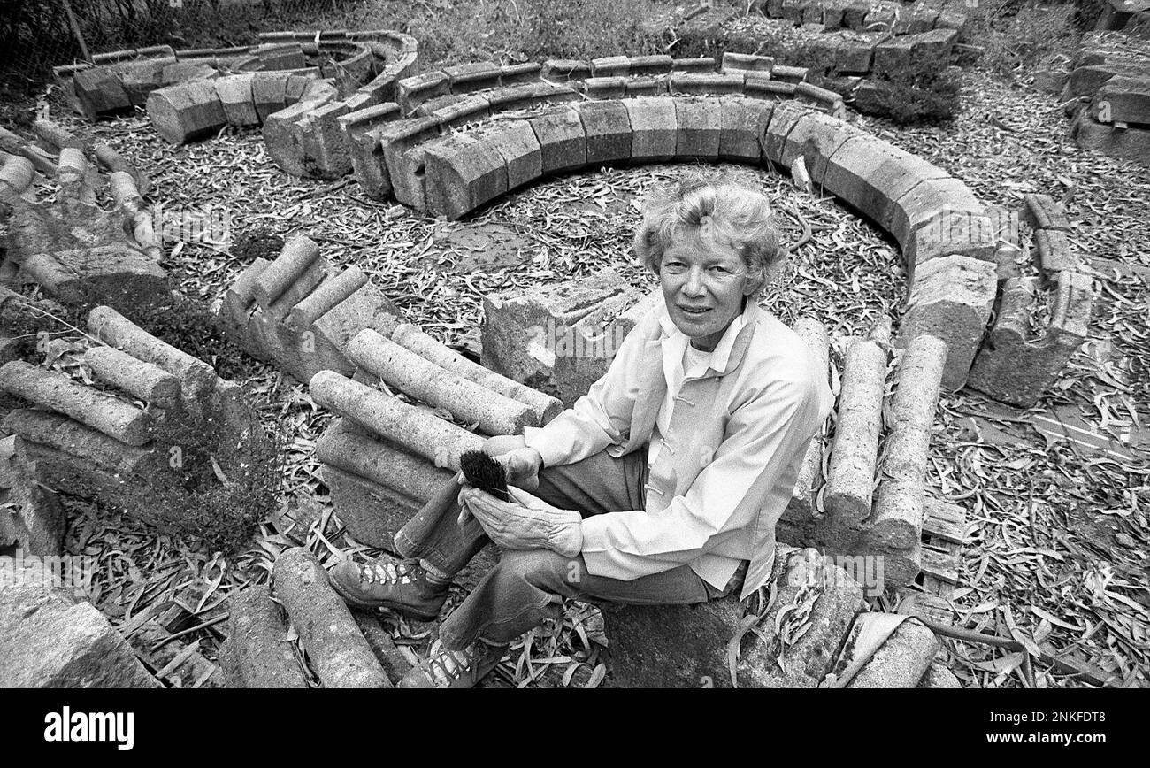 Monastery reconstruction efforts headed by Dr.. Margaret Burke, July 15 ...