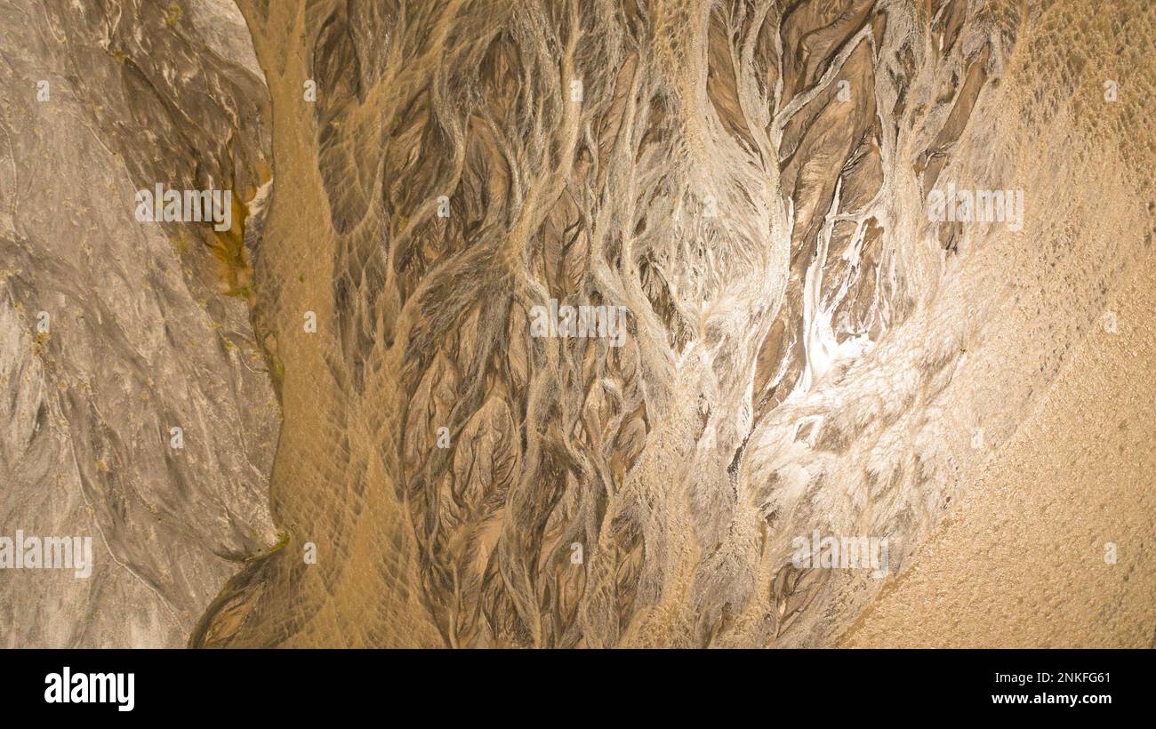 Low water level in Bucao river, effect of drought. Luzon, Philippines ...