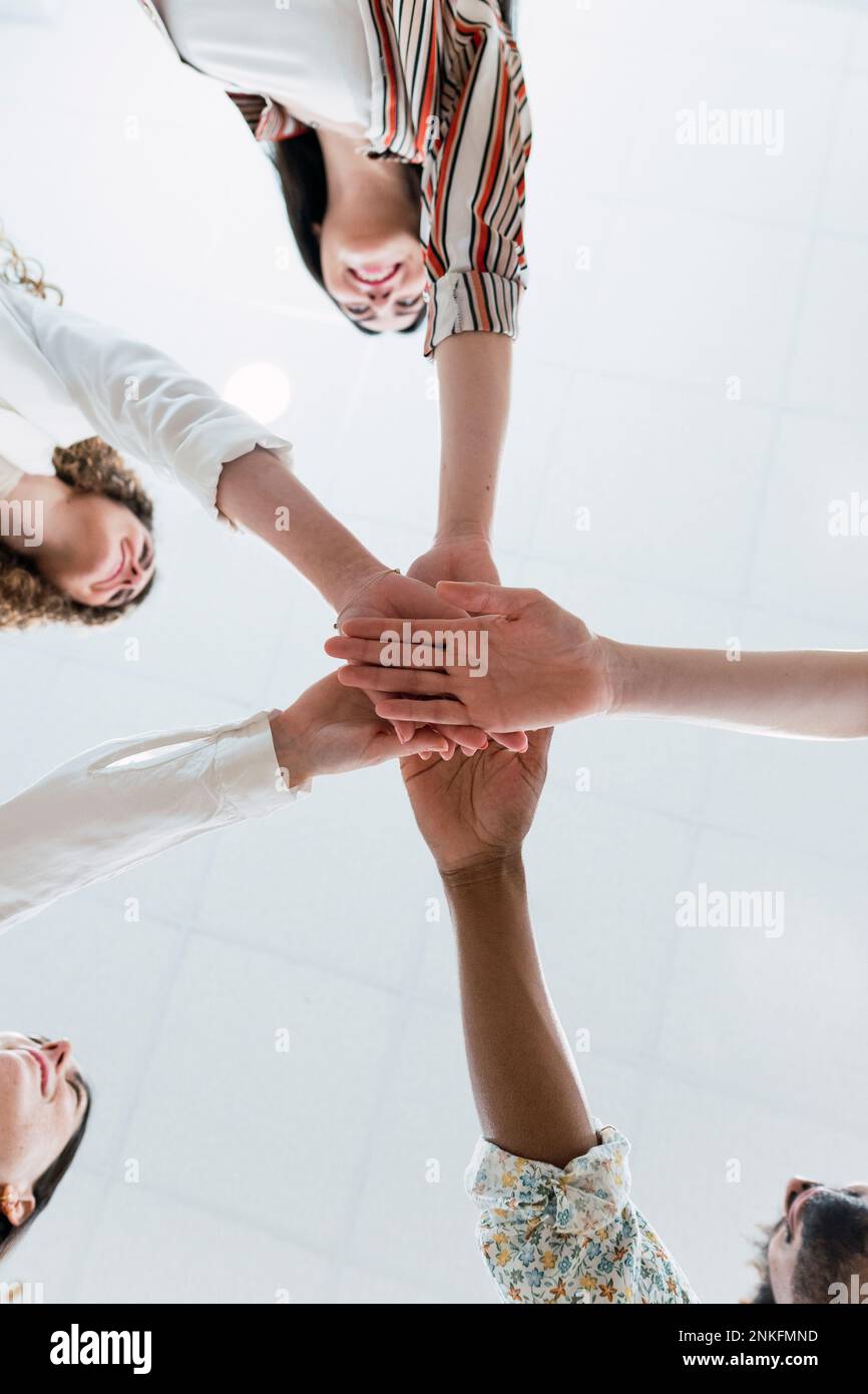 Close up creative business team hi-res stock photography and images - Alamy