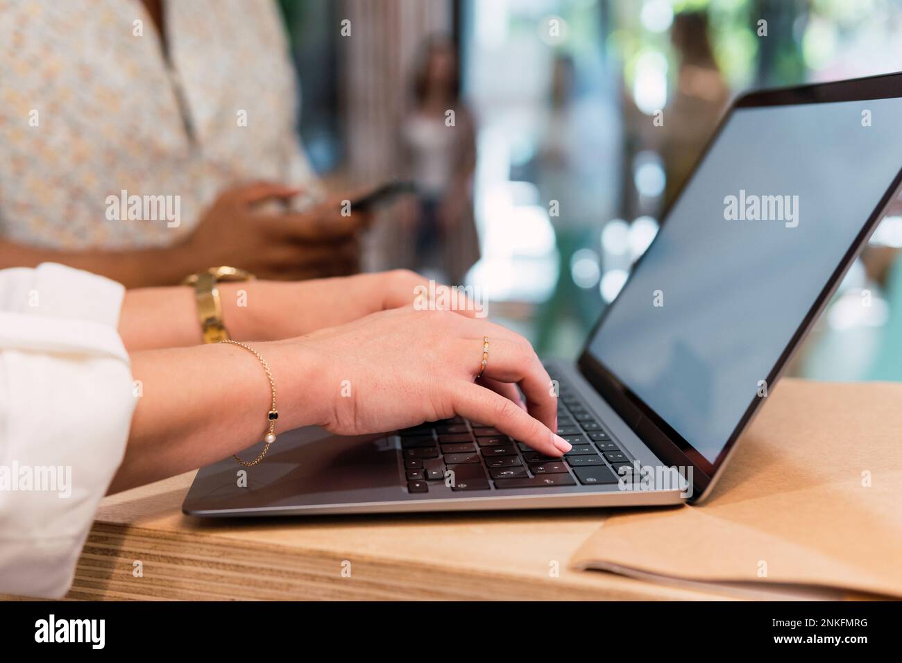 Professional typing hands hi-res stock photography and images - Alamy