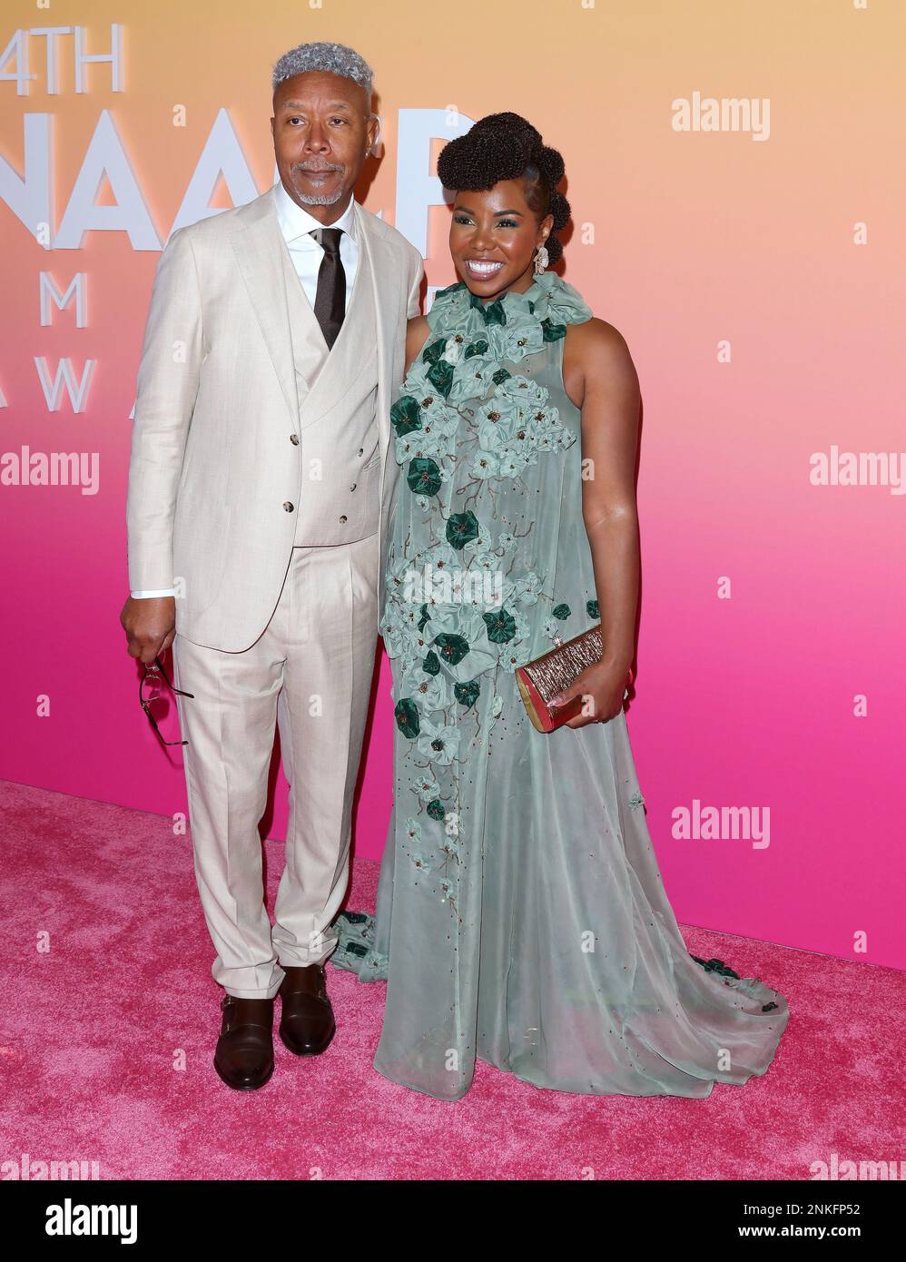 Los Angeles, CA , February 23, 2023 . Erica Cobb arrives at The NAACP ...