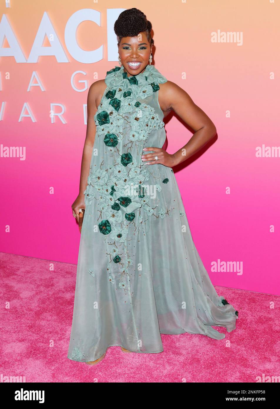 Los Angeles, CA , February 23, 2023 . Erica Cobb arrives at The NAACP ...