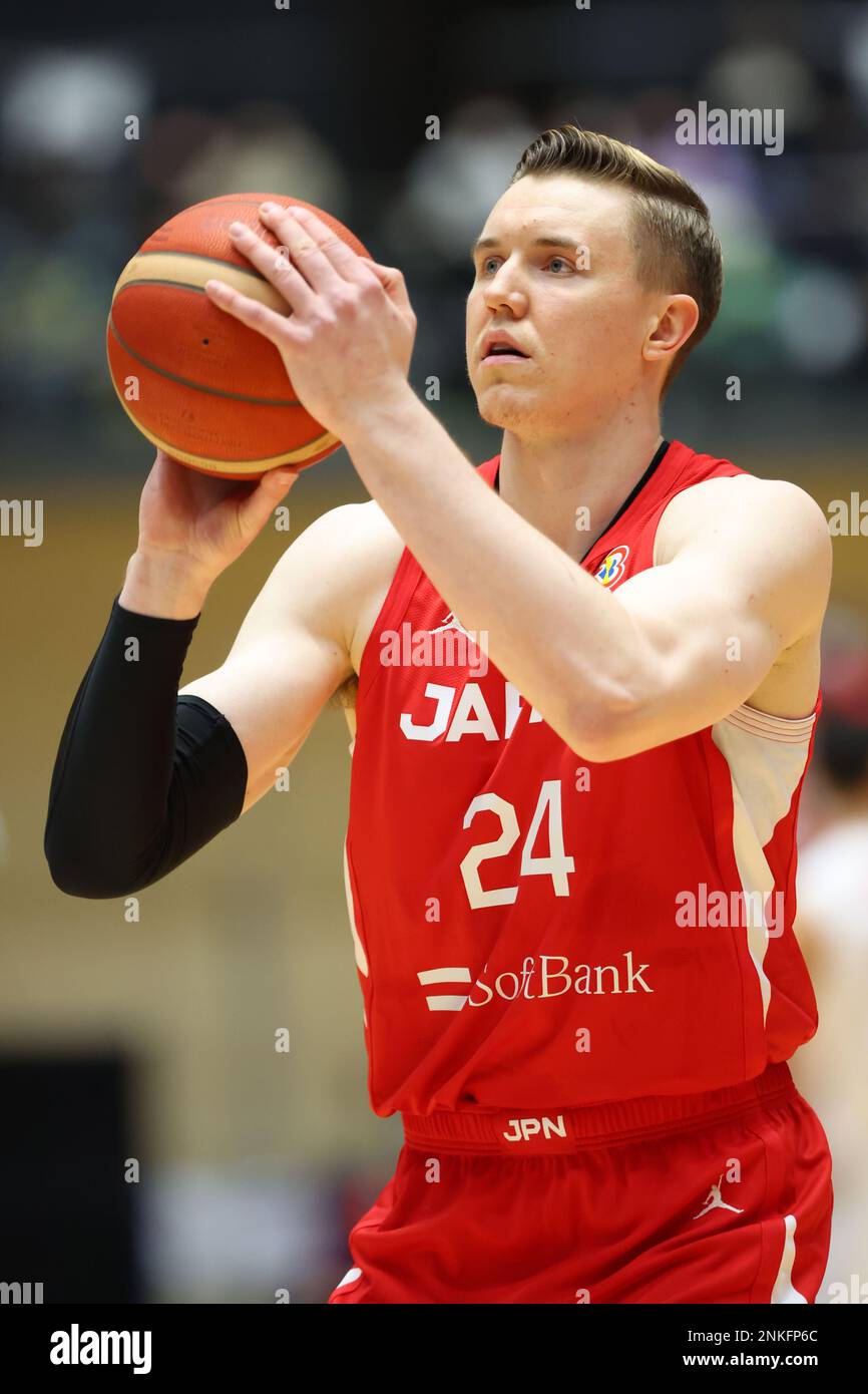 Takasaki Arena, Gunma, Japan. 23rd Feb, 2023. Josh Hawkinson (JPN ...