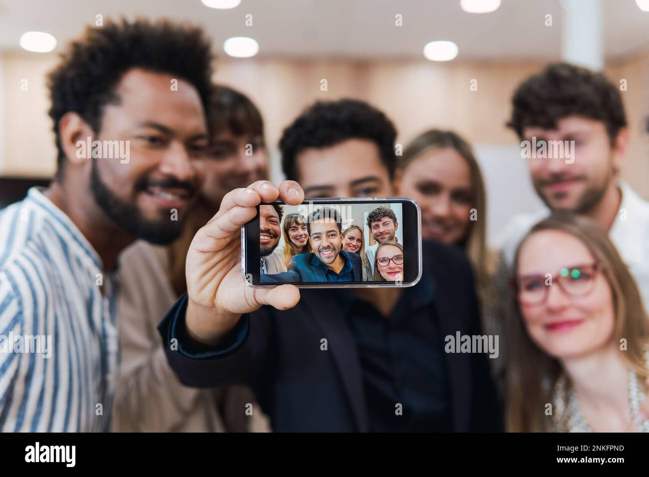 Happy business team taking hi-res stock photography and images - Alamy
