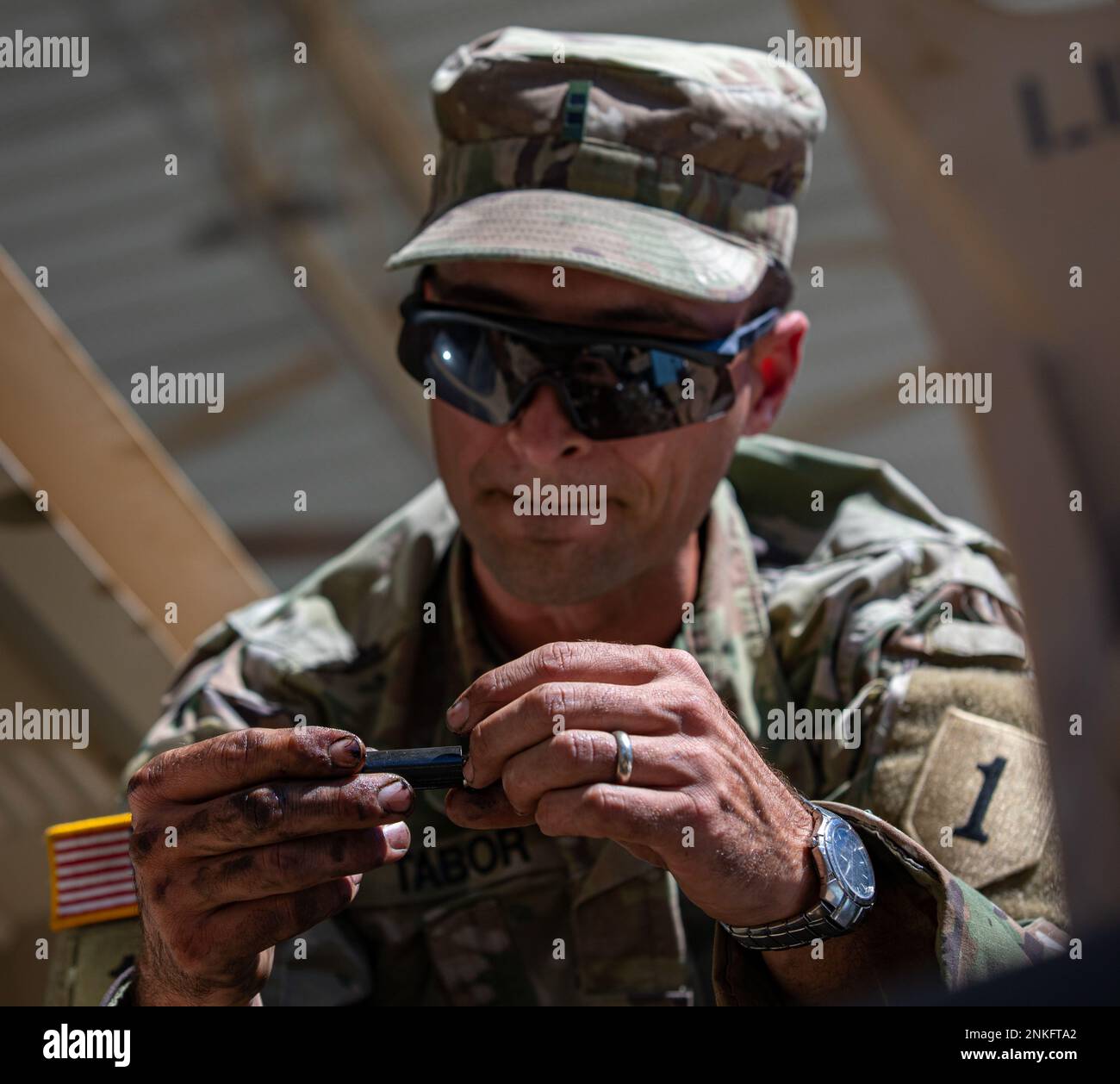 U.S. Army Chief Warrant Officer 2 Jason Tabor, an Automotive ...