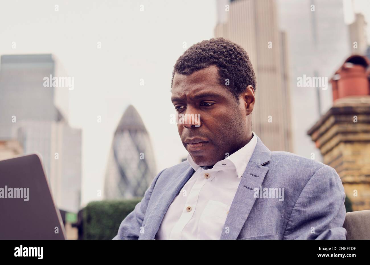 Serious working hi-res stock photography and images - Alamy