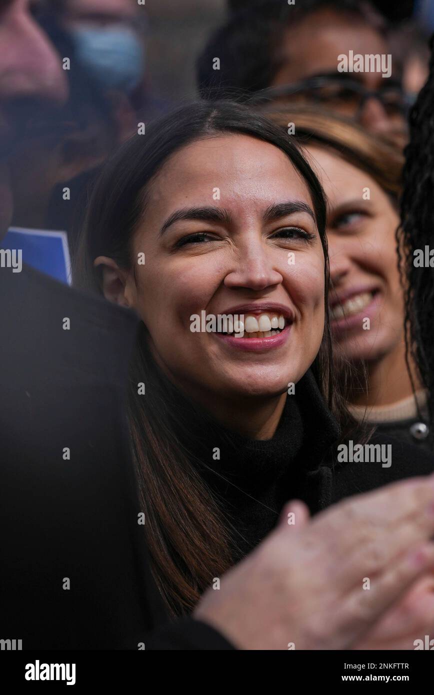 Photo by: John Nacion/STAR MAX/IPx 3/27/22 US Rep. Alexandria Ocasio ...