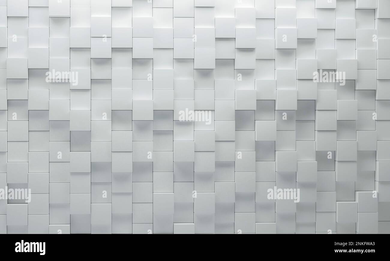 3D illustration of cubes from lights above Stock Photo - Alamy