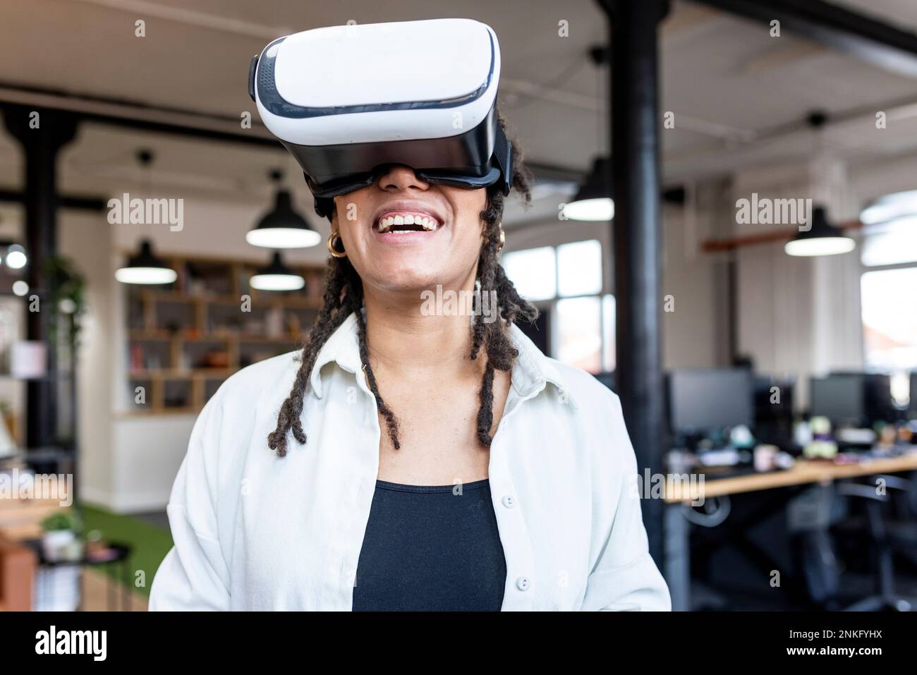 Virtuality simulator hi-res stock photography and images - Alamy