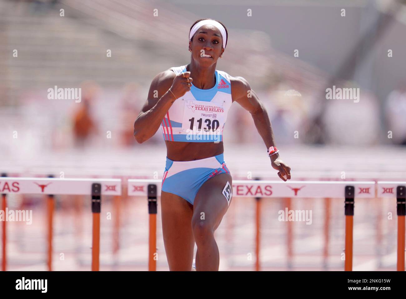 Keni Harrison aka Kendra Harrison wins the women's 100m hurdles in a ...