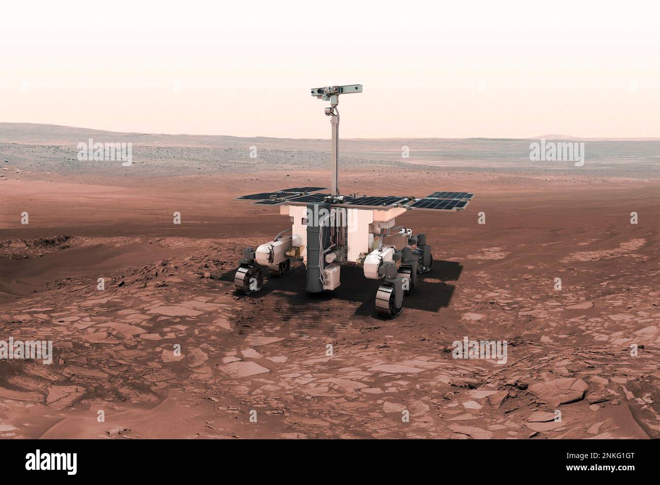 FILE - This illustration made available by the European Space Agency ...