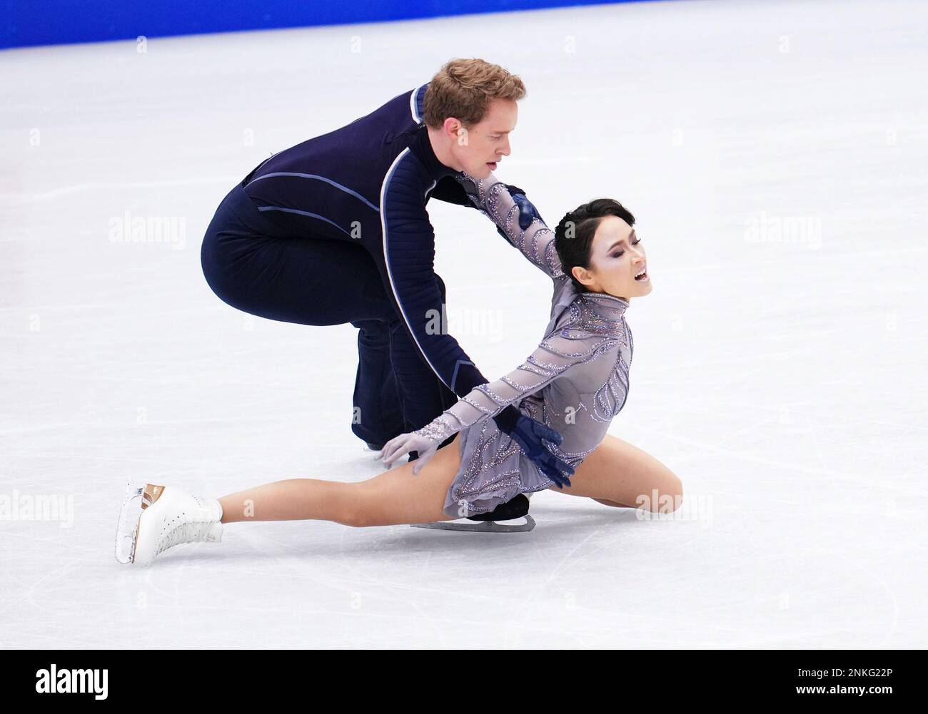 Unite States of America's Madison CHOCK and Evan BATES perform during ...