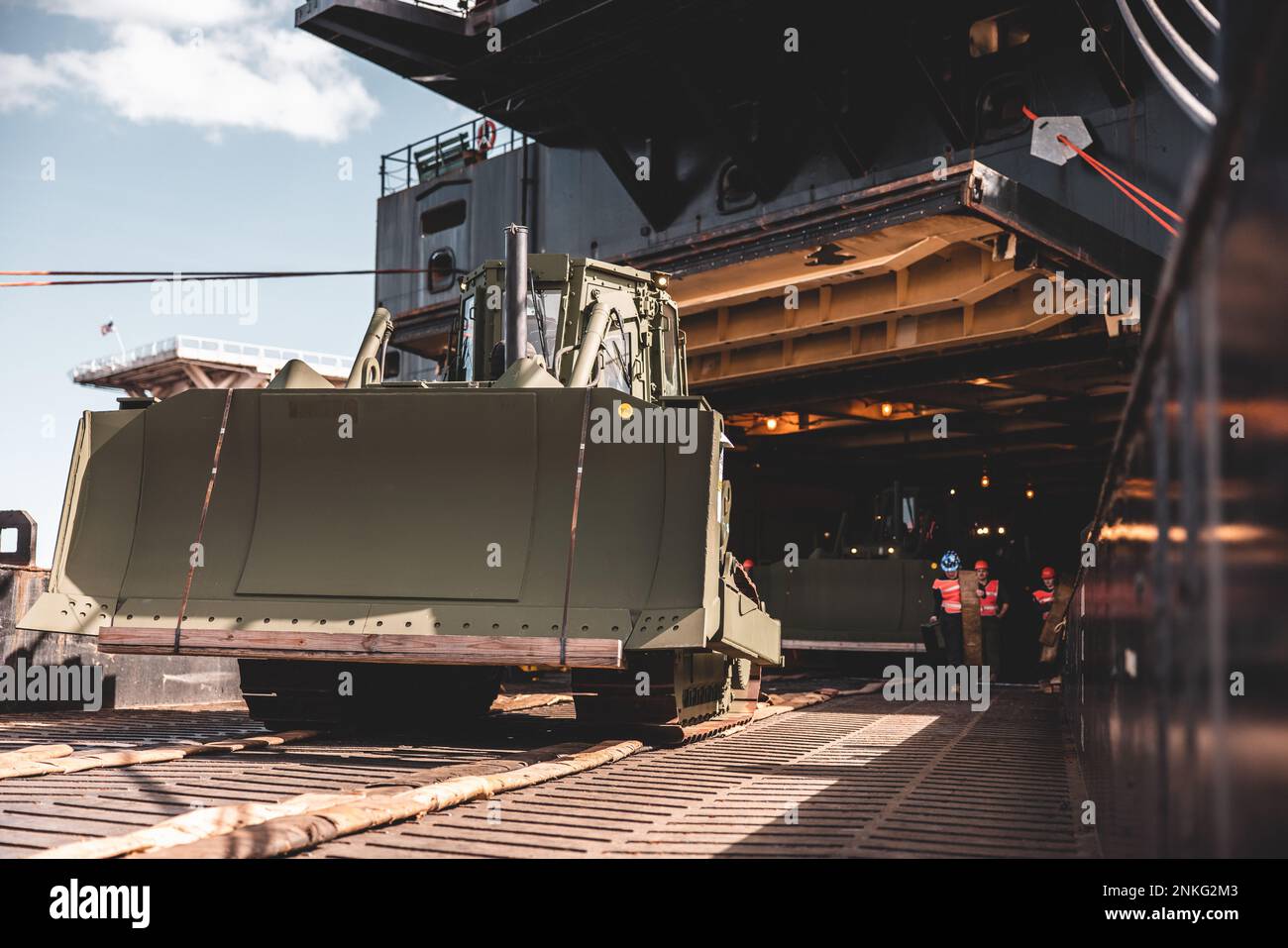 U.S. Marines with Combat Logistics Regiment 27, 2nd Marine Logistics ...