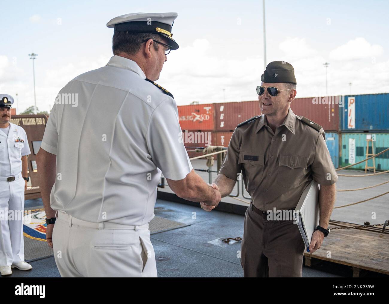 220814-F-LN908-0390 DAR ES SALAAM, Tanzania (Aug. 14, 2022) Capt. Chad ...