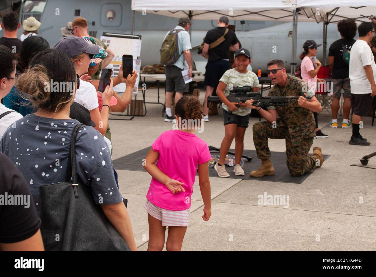 U.S. Marine Corps Gysgt. Caleb Holsinger, 3rd Marine Littoral Regiment ...