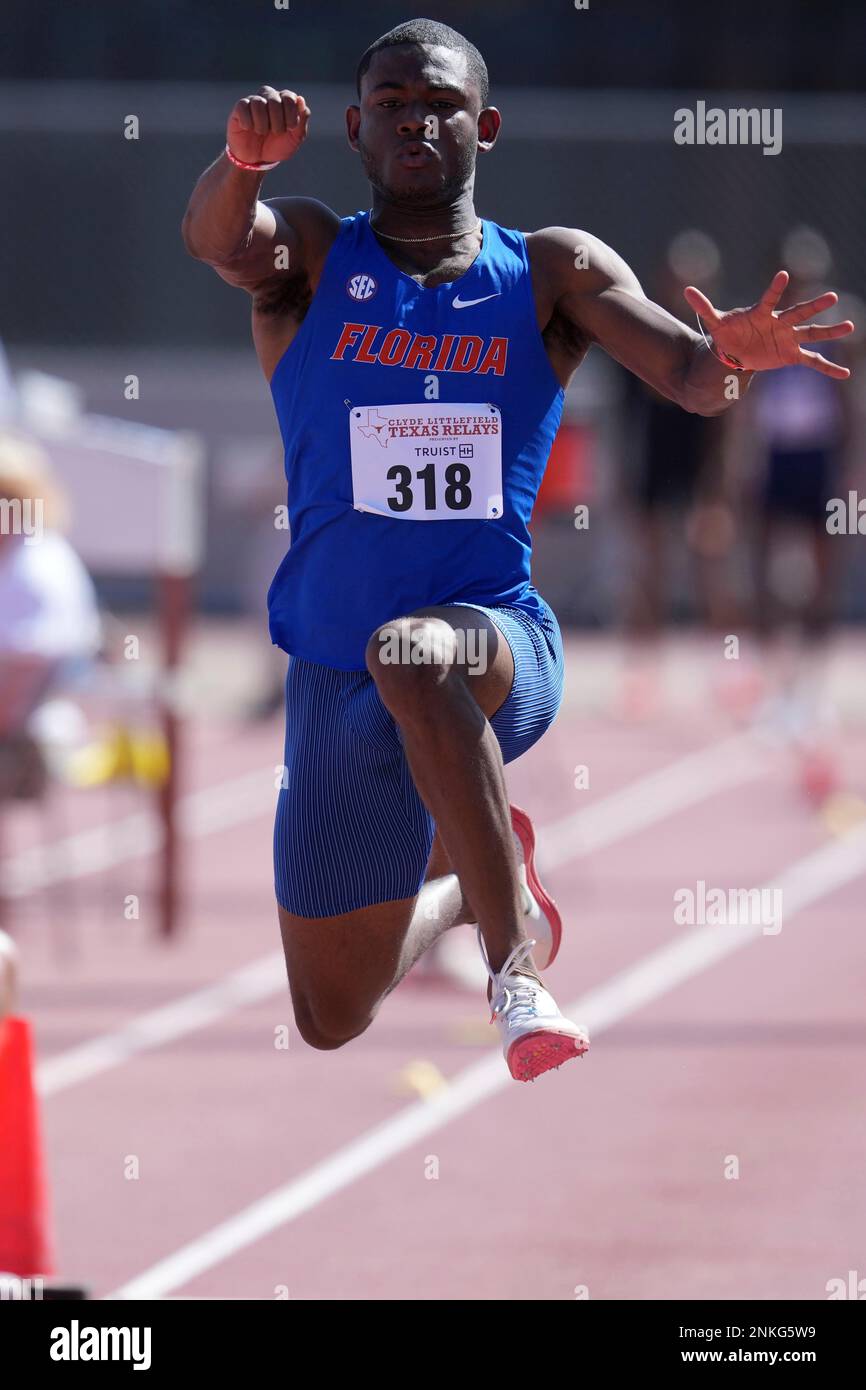Jonathan Miller of Florida places eighth in the triple jump at 51-1 (15 ...