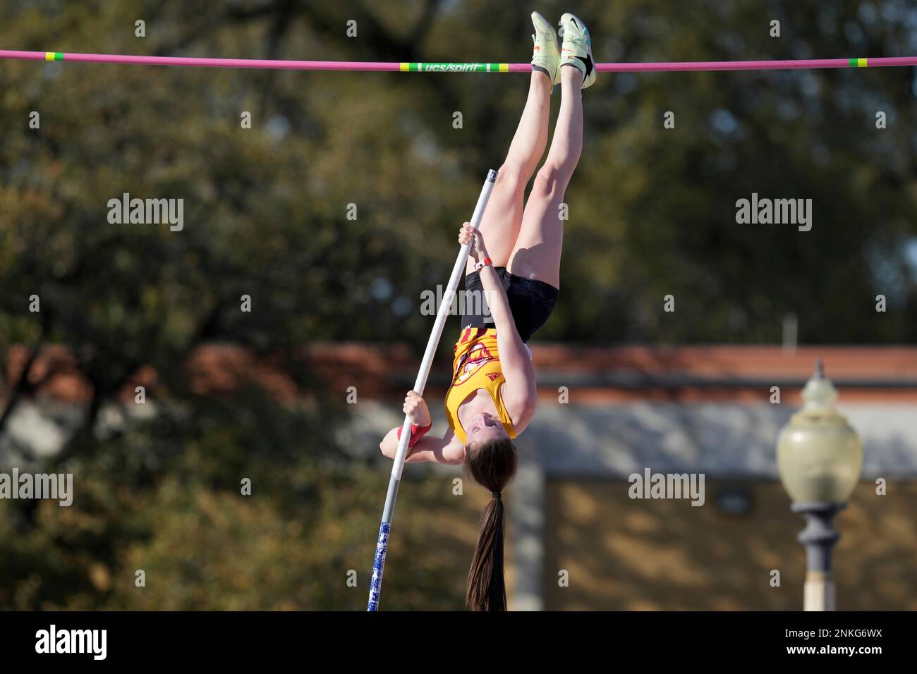 Amanda Moll of Olympia Capital High (Wash.) wins the girls pole vault ...