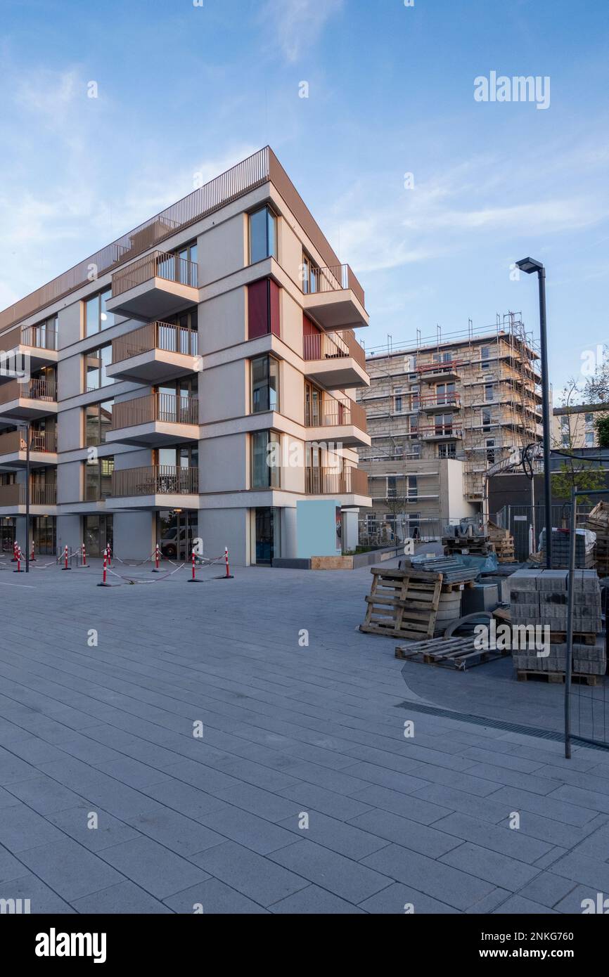 Germany, Bavaria, Munich, Newly built modern apartments Stock Photo - Alamy