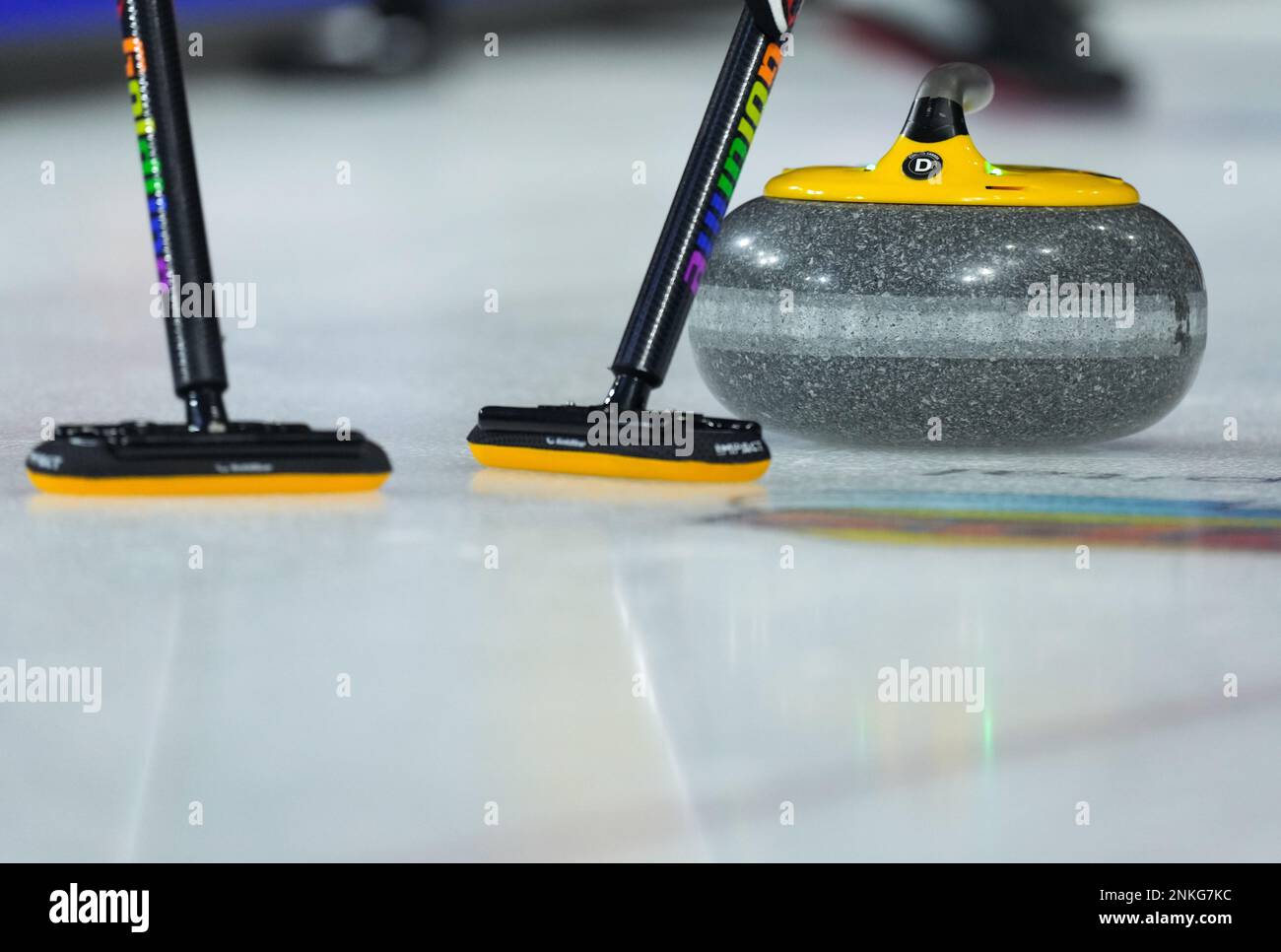 Kamloops, B.C., on Thursday, February 23, 2023. Alberta second Geri ...