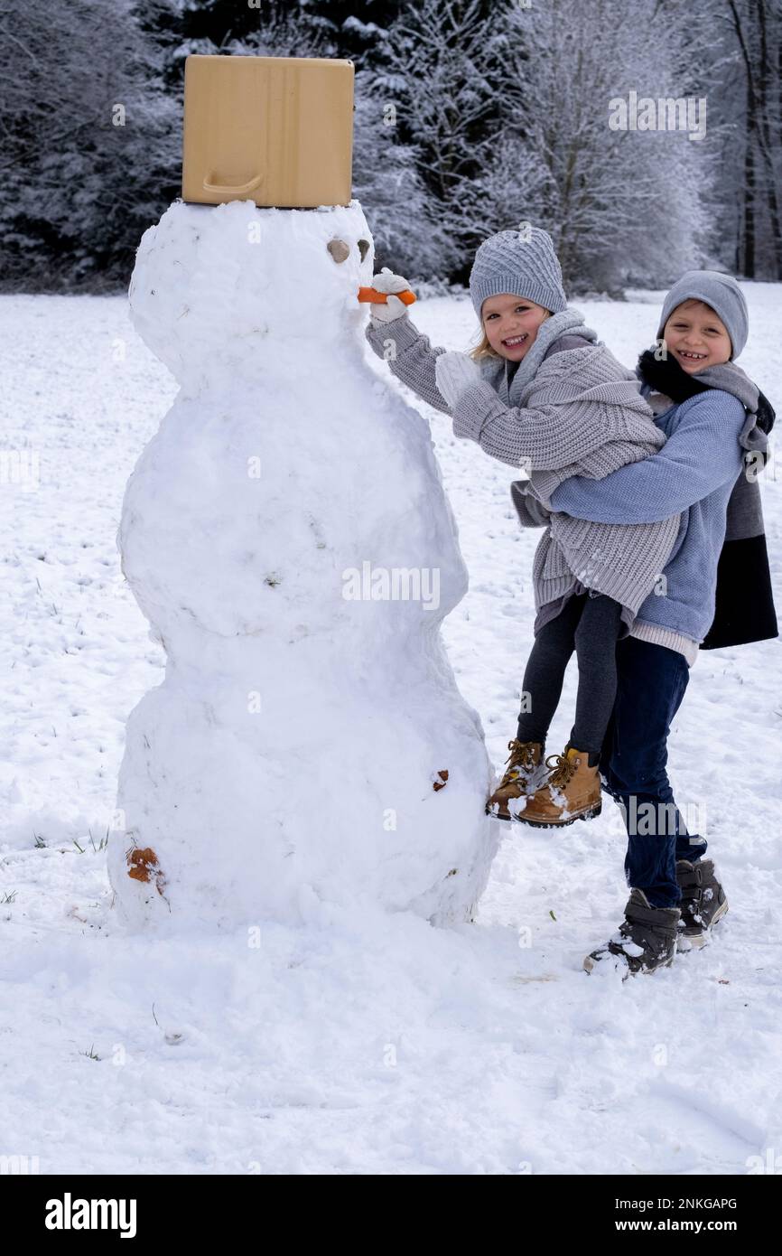Snowman life hi-res stock photography and images - Alamy