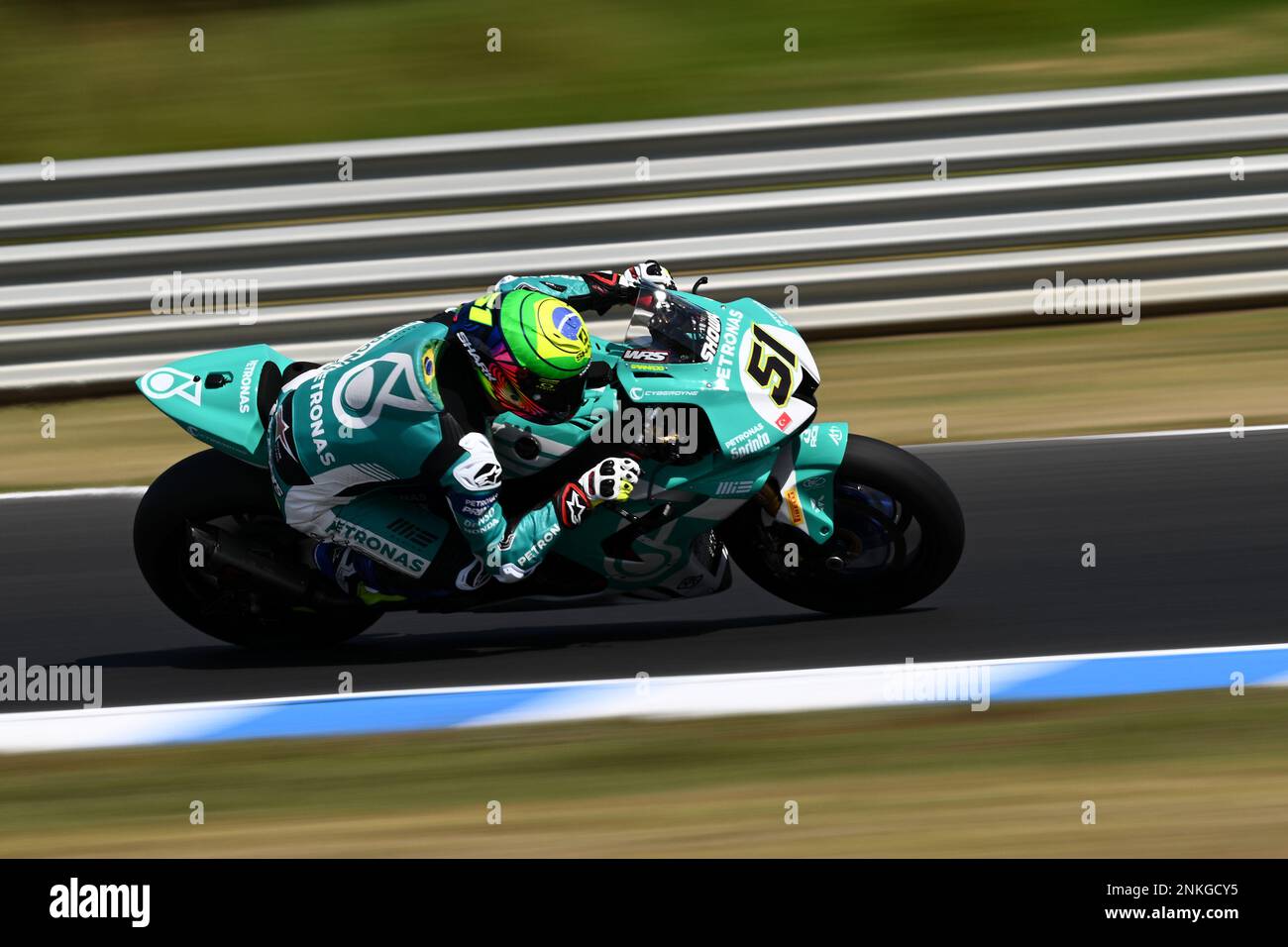 Brazilian rider Eric Granado of MIE Racing during WorldSBK Free ...