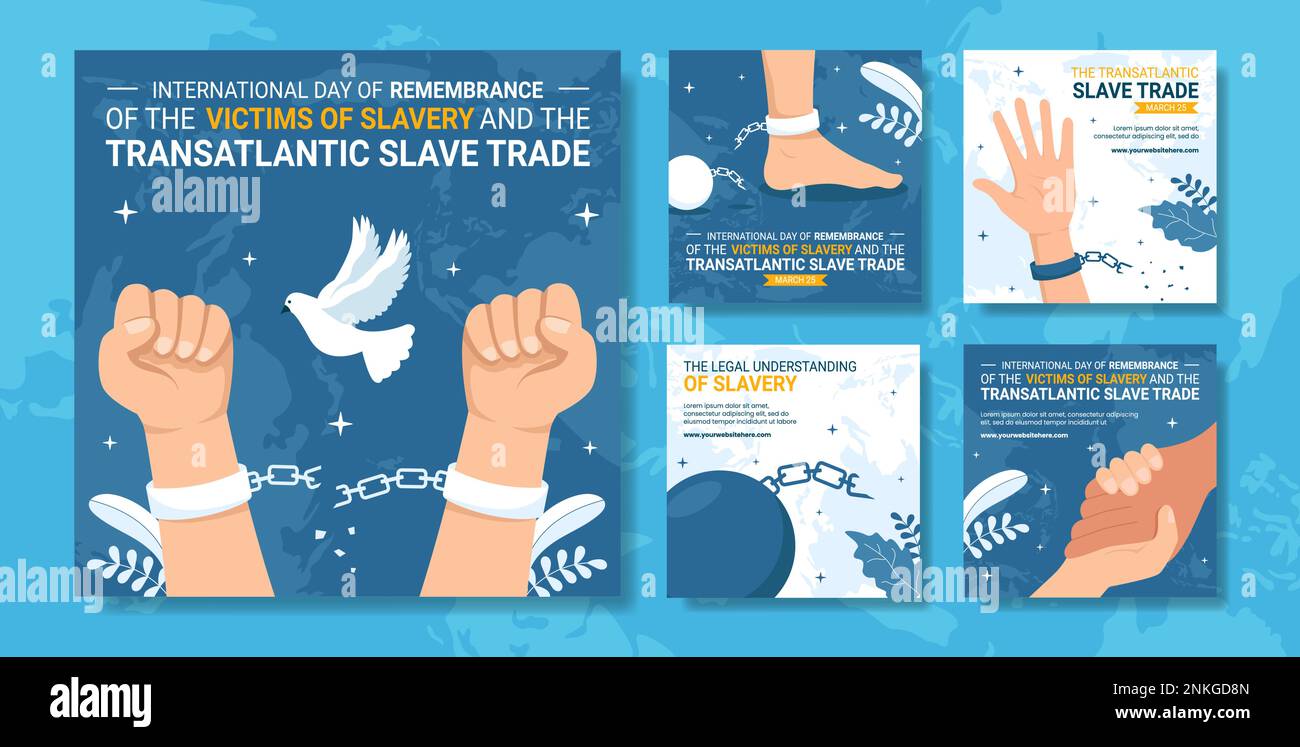 Remembrance of the Victims of Slavery and Slave Trade Social Media Post ...