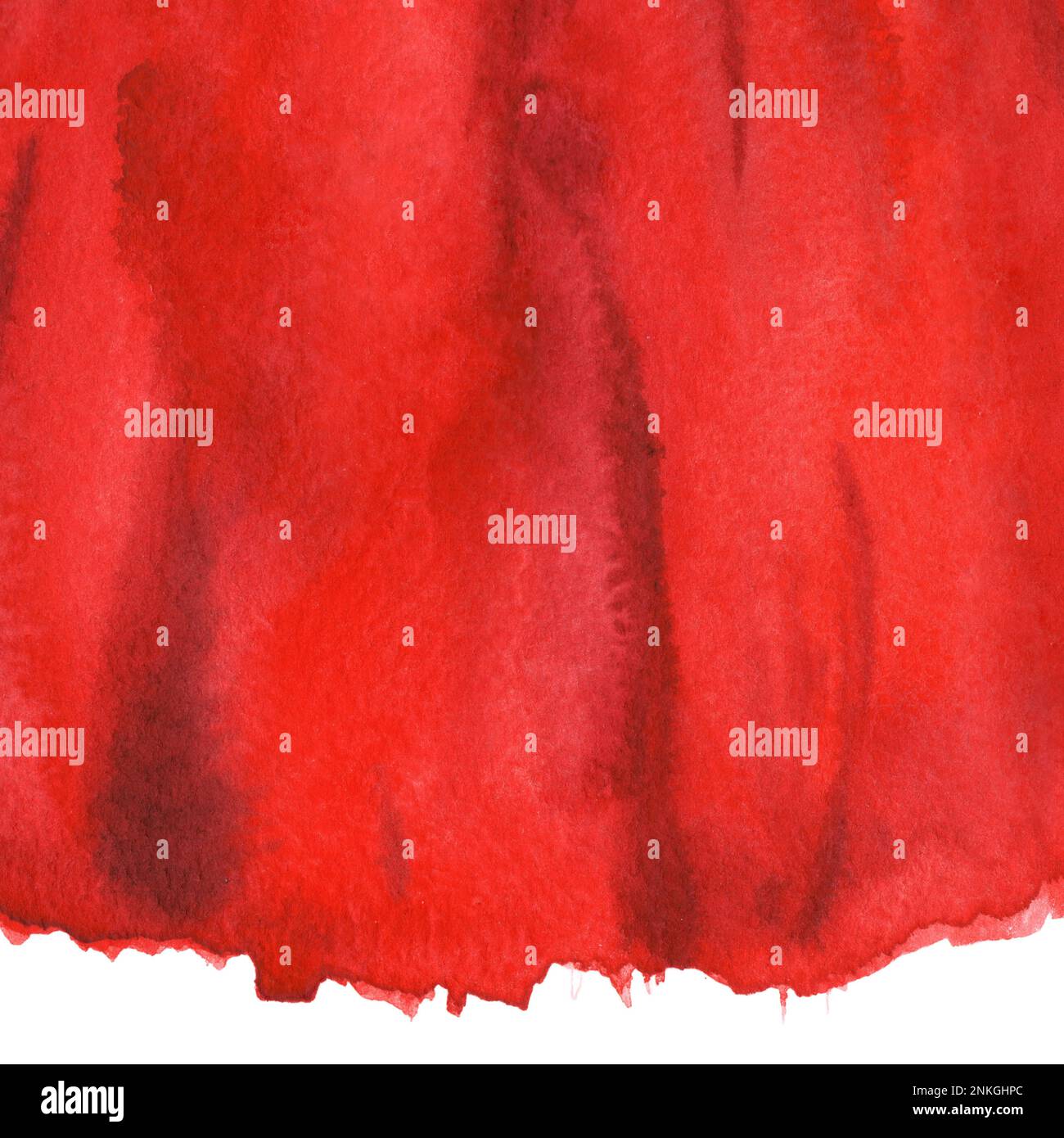 Watercolor red scarlet crimson fabric sample texture backdrop ...