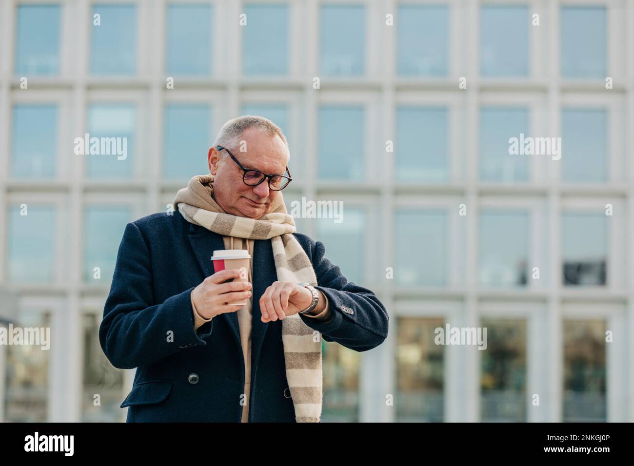Standing waiting building exterior architecture hi-res stock ...