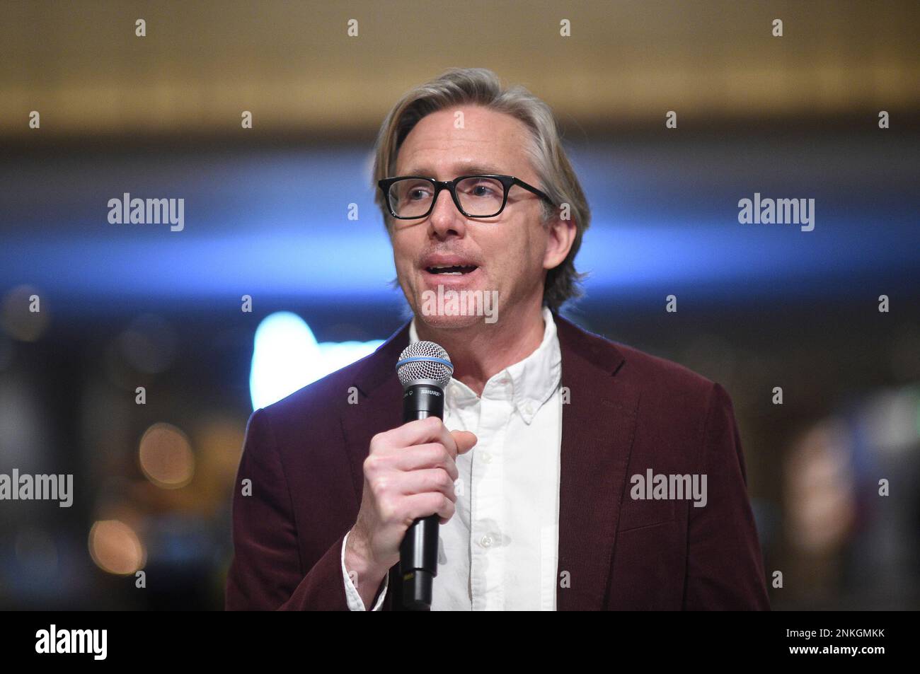 Jon Brockett at a media preview day before the 29th annual Screen ...