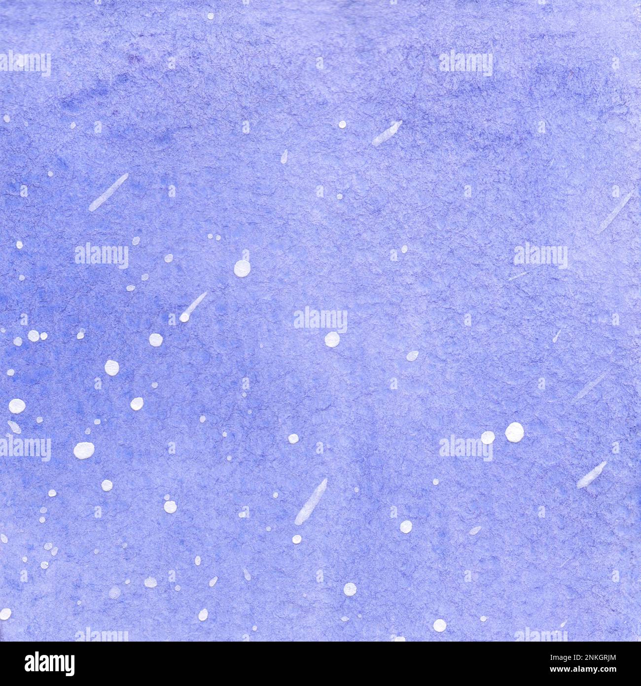 Watercolor violet winter snow snowfall star sky texture background ...