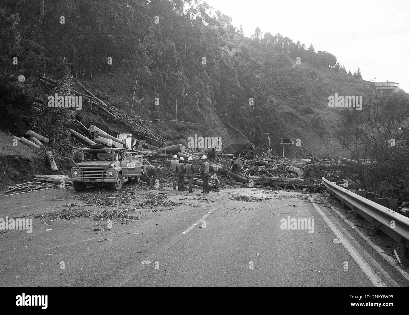 The January 1982 Storms resulted in major landslides and flooding ...