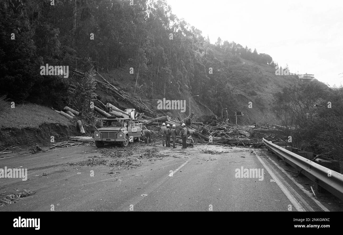 The January 1982 Storms resulted in major landslides and flooding ...