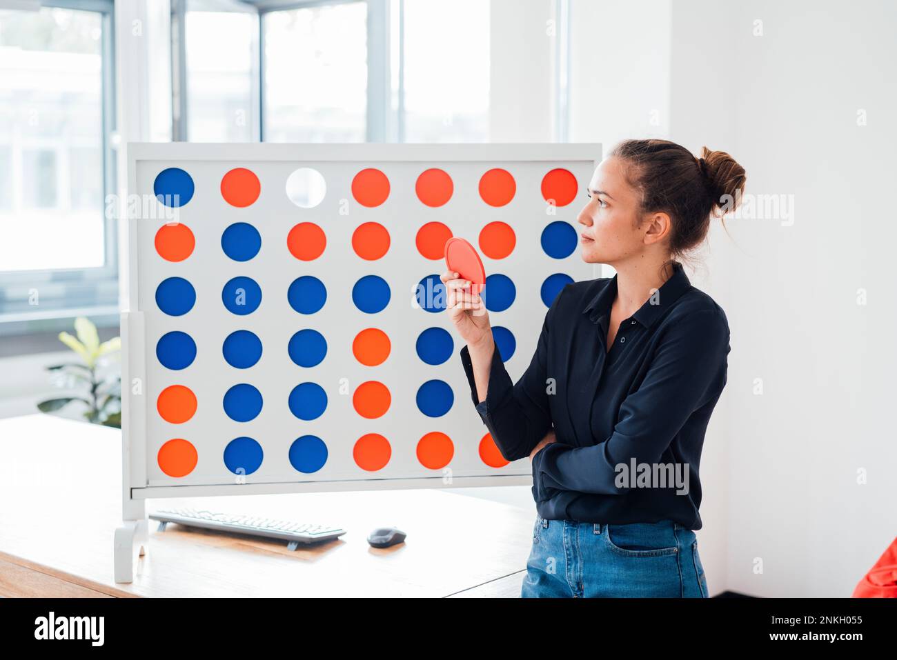 Connect four game hi-res stock photography and images - Alamy
