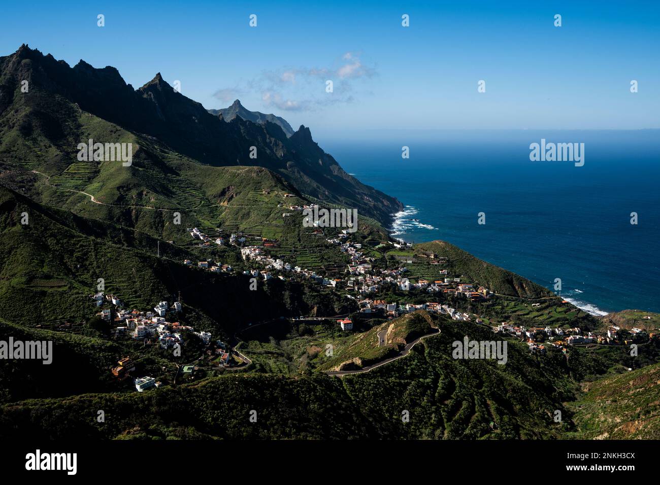 View village macizo de anaga range hi-res stock photography and images ...
